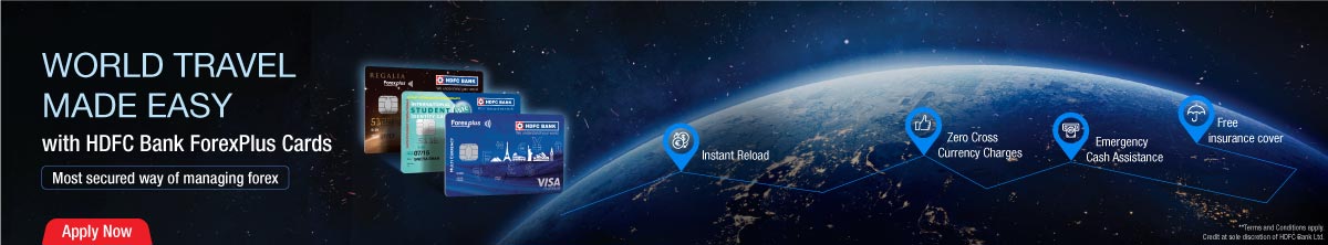 Manage Prepaid Cards & Forex Cards Online | HDFC Bank